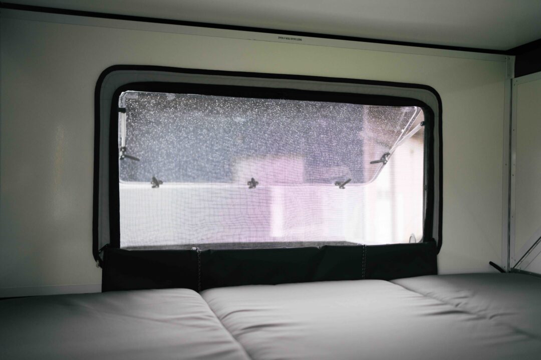 Arctic Tern Windows (Front & Rear of the Pop Top) - Hiatus Campers