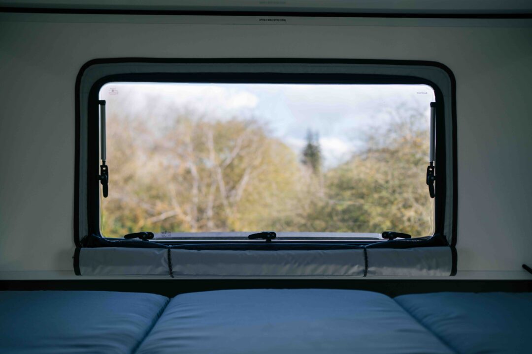 Arctic Tern Windows (Front & Rear of the Pop Top) - Hiatus Campers